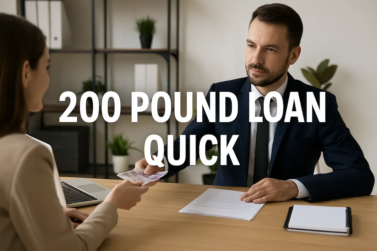 200 Pound Loan – Quick & Easy Cash Options in the UK